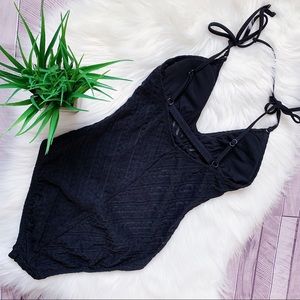 Robin Piccone | Swim | Robin Piccone Designer Black Onepiece Swimsuit ...